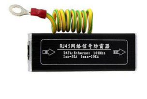 Fast Ethernet Surge Protector 100M RJ45 1 / 2 / 3 / 6 protective pin