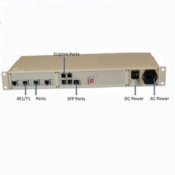 4E1 Over Ethernet converter 4E1 TDM over IP Multiplexer support T1 protocol