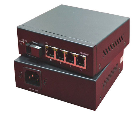5 Ports Ethernet Switch with DIP switch and one-key port isolation