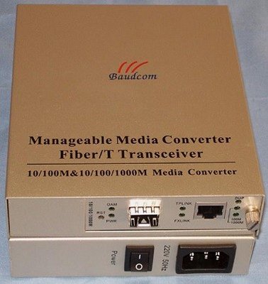 manageable 10/100/1000M Standalone Ethernet Fiber Media Converter with SFP slot