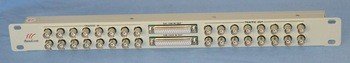 rack mount 32 BNC to 2 M37 interface converter with DB37 MDR68 Cable