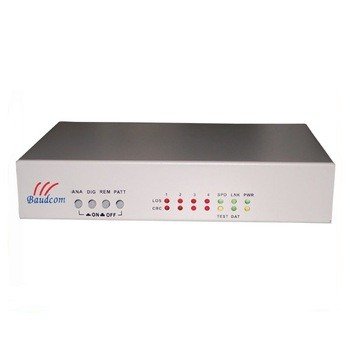standalone 4 E1 to Ethernet Protocol converter E1 BNC or RJ45 connector