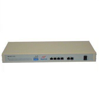 super terminal or SNMP management 16 E1 to 4 Ethernet converter