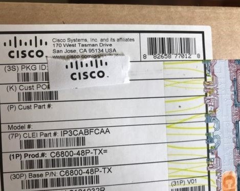 Original new cisco Module C6800-48P-TX-XL