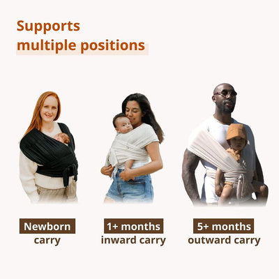 Newborn Infant Kangaroo Wearing Ergonomic Safety Hip Waist Organic Baby Carrier Sling Wrap