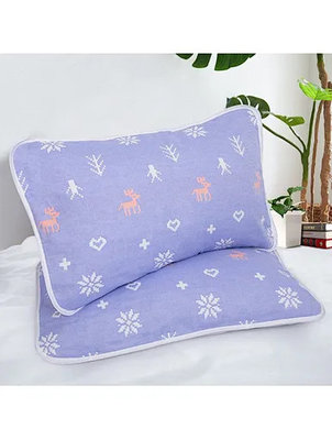 Six Layer Bedroom Bedding Set  Gauze Pillowcase Cute Bedding Sets Pure Cotton Non Slip Single Cotton