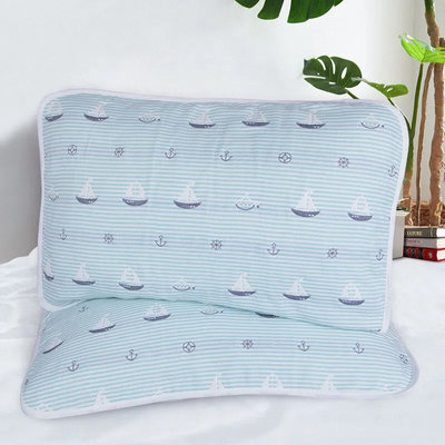 Six Layer Bedroom Bedding Set  Gauze Pillowcase Cute Bedding Sets Pure Cotton Non Slip Single Cotton