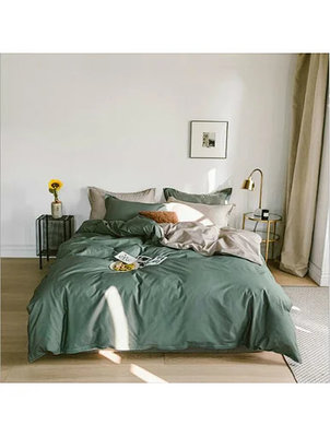 Home Multiple ColorBedroom Bedding Set  Custom Bed Spread Sets Plain Weave Comfortable