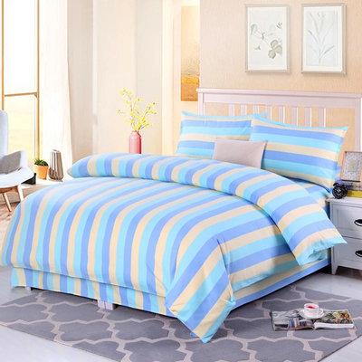 Cotton Bedroom Bedding Set  Home Hotel Woven Bed Sheets Set
