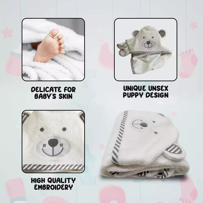 Comfortable Different Cut Custom Bamboo Animal Hooded Towel
