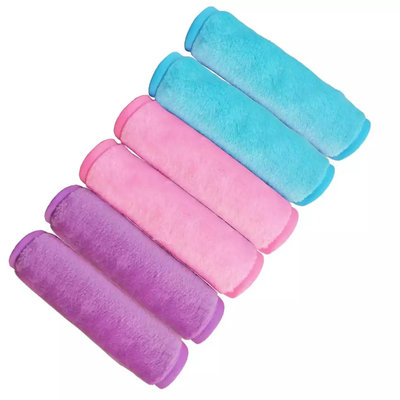 Customized Round Microfiber Makeup Remover Pad Eco Friendly