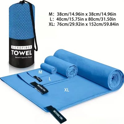 Multi-functional Quick-drying Towel: Essential For Yoga, Fitness, And Travel, Super Absorbent Microfiber Sports Towel