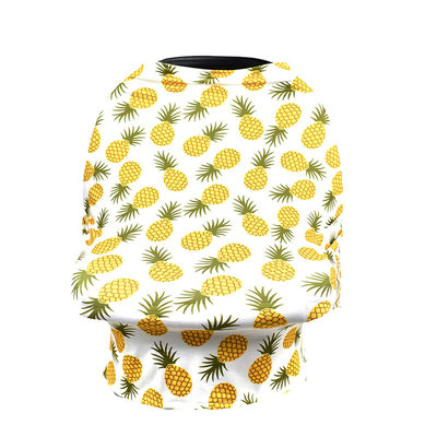 Breathable Cotton Baby Car Seat Cover Beauty Printing ODM OEM Service