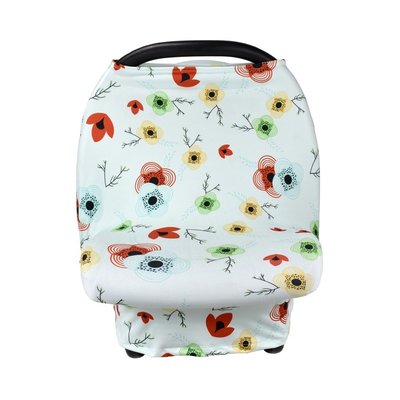 Breathable Cotton Baby Car Seat Cover Beauty Printing ODM OEM Service