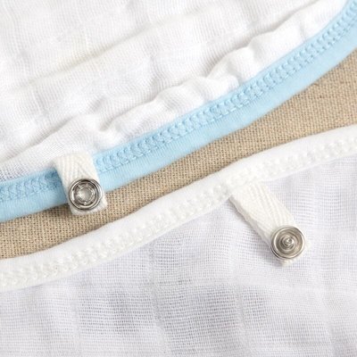 Water Absorbent Newborn Wash Cloth Custom Six Layer Super Soft