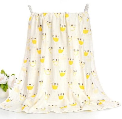 Dyeing Printed Newborn Swaddle Blanket Quick Dry Cotton Fabric