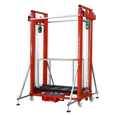 500kg Loading Electric Lifting Scaffold Customized 2-6m lifting electric scaffolding