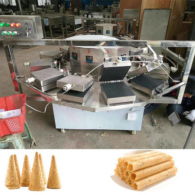 Crispy Egg Roll Crispy Biscuit Roll Making Machine/ Ice Cream Cone Wafer Biscuit Machine