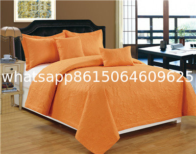 Supersonic Quilts 5pcs Set Microfiber Fabric Super Soft Embossed Quilt