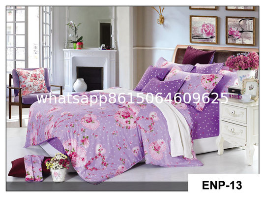 Pigment Printed Sheet Set Cotton Bedding Sheets