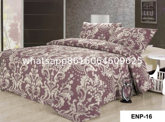 Pigment Printed Sheet Set Cotton Bedding Sheets