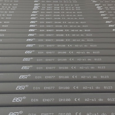 SML  MLK  KML EN877 CAST IRON EPOXY PIPE