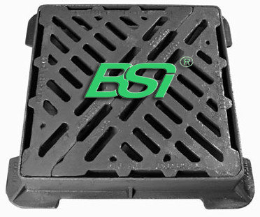 Cast iron manhole cover and frame and gully grating EN124
