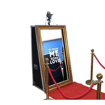 high quality 55" instant green screen photo booth buy a photo booth machine