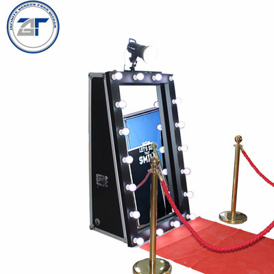 Wide-View Camera Kiosk, Portable Instant Photo Printer, Selfie Machine Kiosk