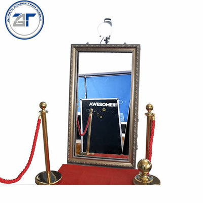 Social Photo Booth Touch Screen With Camera, Trade Show Photo Kiosk