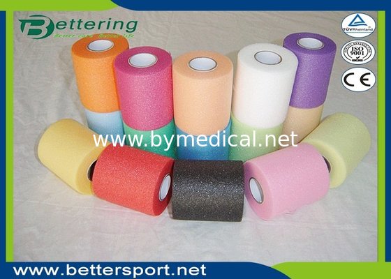 Multicolor Soft Underwrap Foam Athletic Bandage Prewrap Tape Pretaping underwrap foam sponge bandage supplier