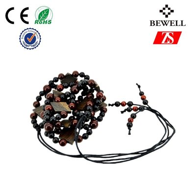 Charming Handmade Wood Accessories , Women Black Wooden Belt