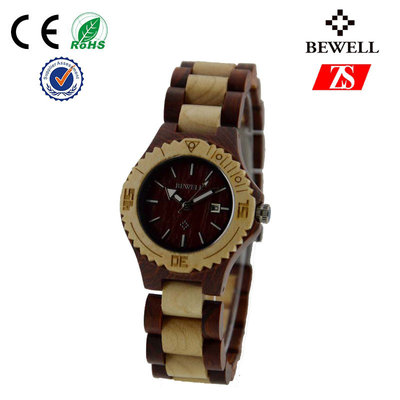 KOA Bamboo Wooden Watch For Women With Japan Quartz Movement