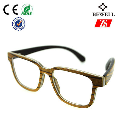 Water Resistant Handmade Wooden Polarized Sunglasses , Mens Wood Sunglasses