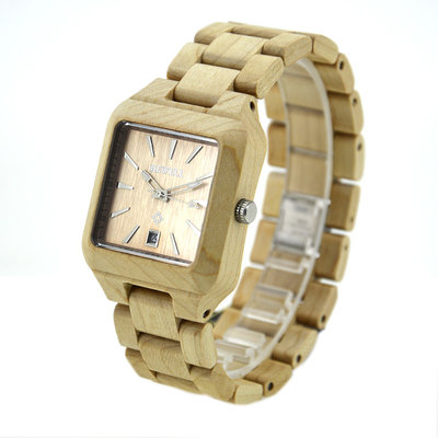 Man Bewell Bamboo Watch