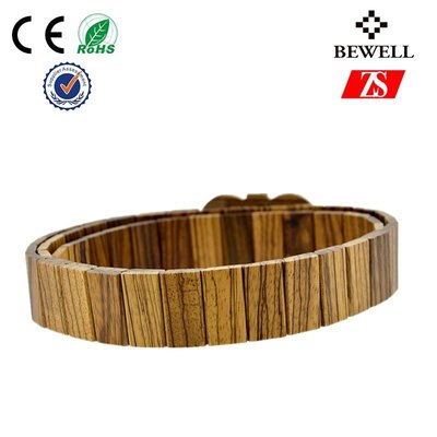 Pro - enviroment Handmade Wood Accessories Zebra Wood Belt 1 Year Warranty