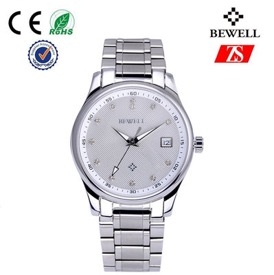 Promotion Gifts Stainless Steel Male Watches , Business Wrist Watch