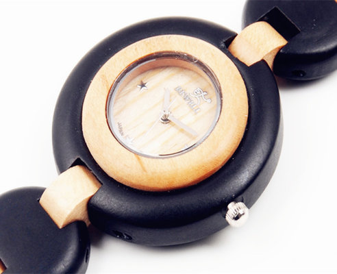 Original Japan Movement Ladies Wooden Watch , Sandalwood Watches