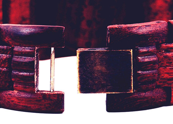 Unique Wood Hand Watch / Ladies Wooden Watch With Original Japanese Battery