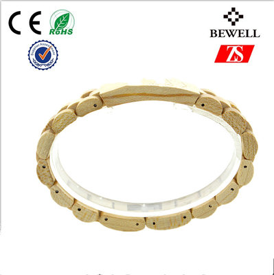 Fashion Handmade Wood Accessories , Customized Wooden Bracelet For Lady