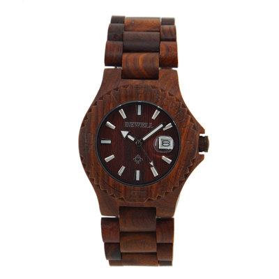 Red Sandalwood Wooden Wrist Watch / Wooden Womens Watch