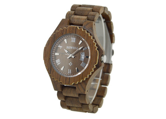Modern Unisex Wrist Watch Fashion Luxury real wood watch
