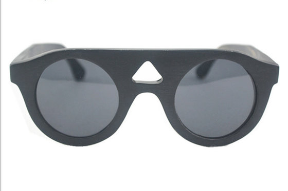 Grey Polarized Lene wooden sun glasses Full Wood Eyeglass