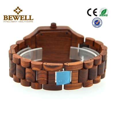 Red Sandalwood unique Men Wooden Watches With Japan 2035 Movement