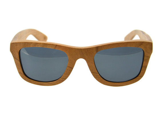 Cherry wood frames sunglasses Grey Polarized Lense UV400 Protection
