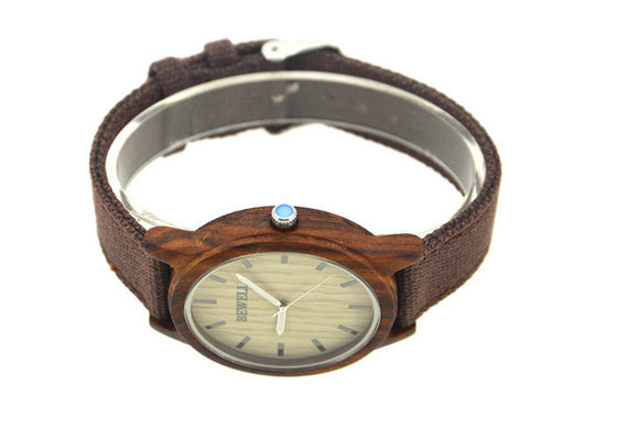 100% Natural Wooden Wrist Watch handmadebewell wooden watches