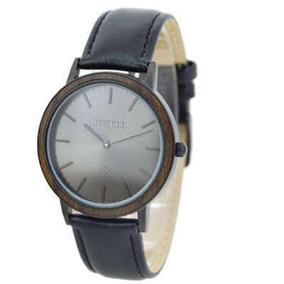 Custom ladies wooden watches spring buckle waterproof wood watch for gift