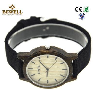 Black Sandalwood Original Custom Wood Watches Hand Made Japan Pc21 Movement