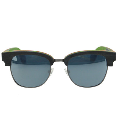 Fun and fashion Cat 3 UV400 resistance green skateboard sunglasses