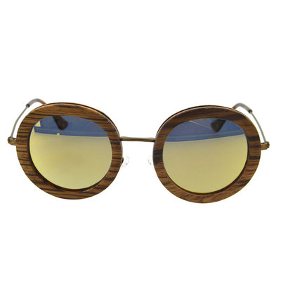 Polarized wooden sunglases 100% handmade full frames custom logo